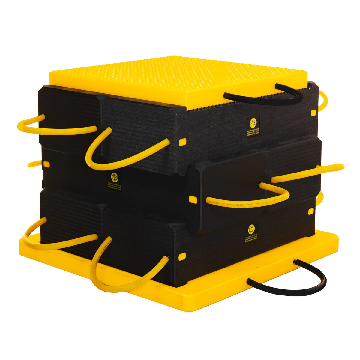 Esco 12533 8-pc Criblok Composite Cribbing System Kit | Mile-X Equipment