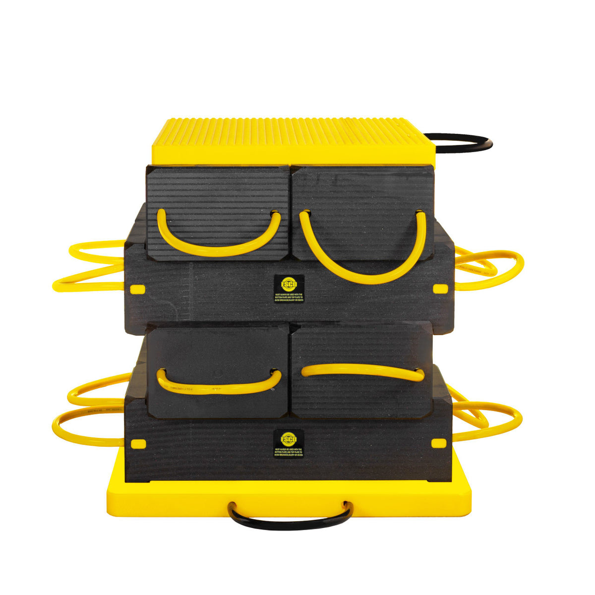 Esco 12536 10-pc Criblok Composite Cribbing System Kit | Mile-X Equipment