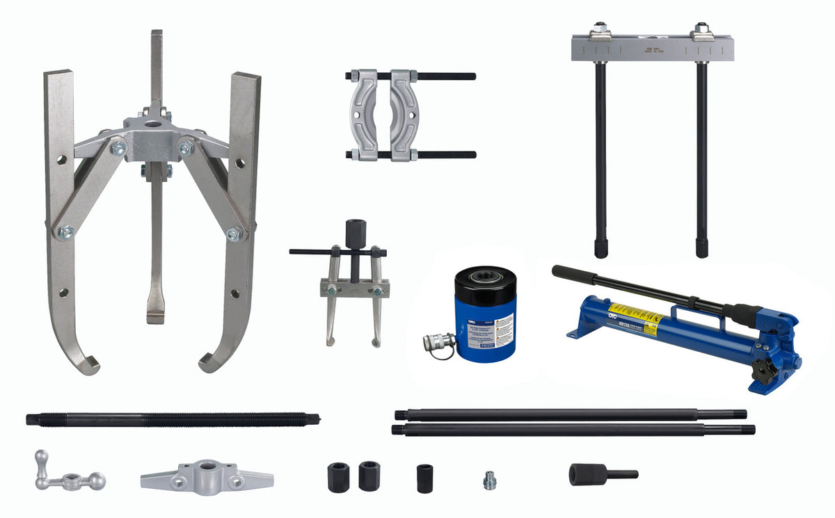 OTC 1688 Hydraulic Puller Set - Bearing Pullers and Gear Pullers | Mile ...