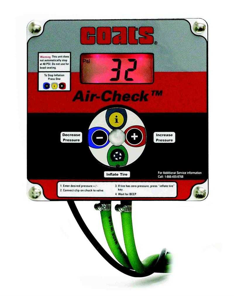 Coats 5009939 Air-Check Digital Tire Inflator– Mile-X Equipment, Inc.