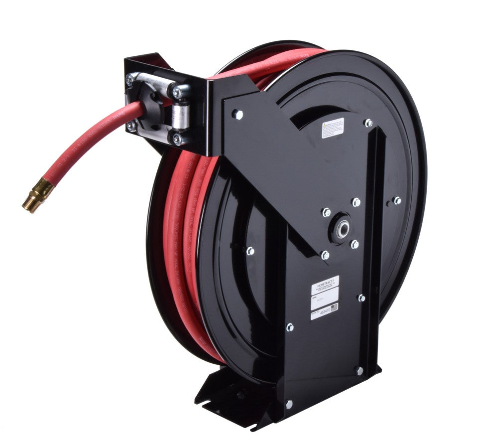 Hosetract HG-200 G Series 1/4" x 50' High Pressure Grease Hose Reel, D