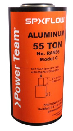 Power Team RA306 Aluminum Single-Acting, Spring Return Cylinder - 30 ...