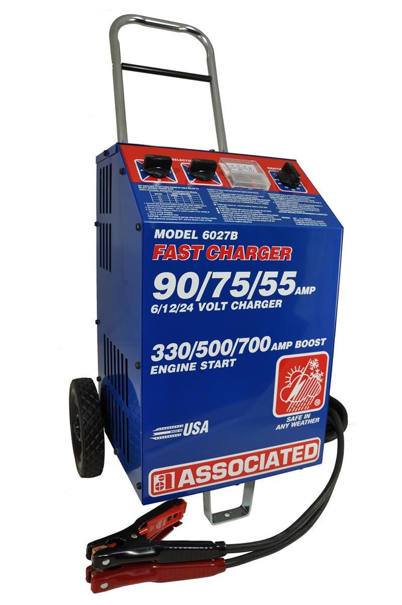 Associated 6027B 220V Heavy Duty Commercial High Output Battery Charger ...