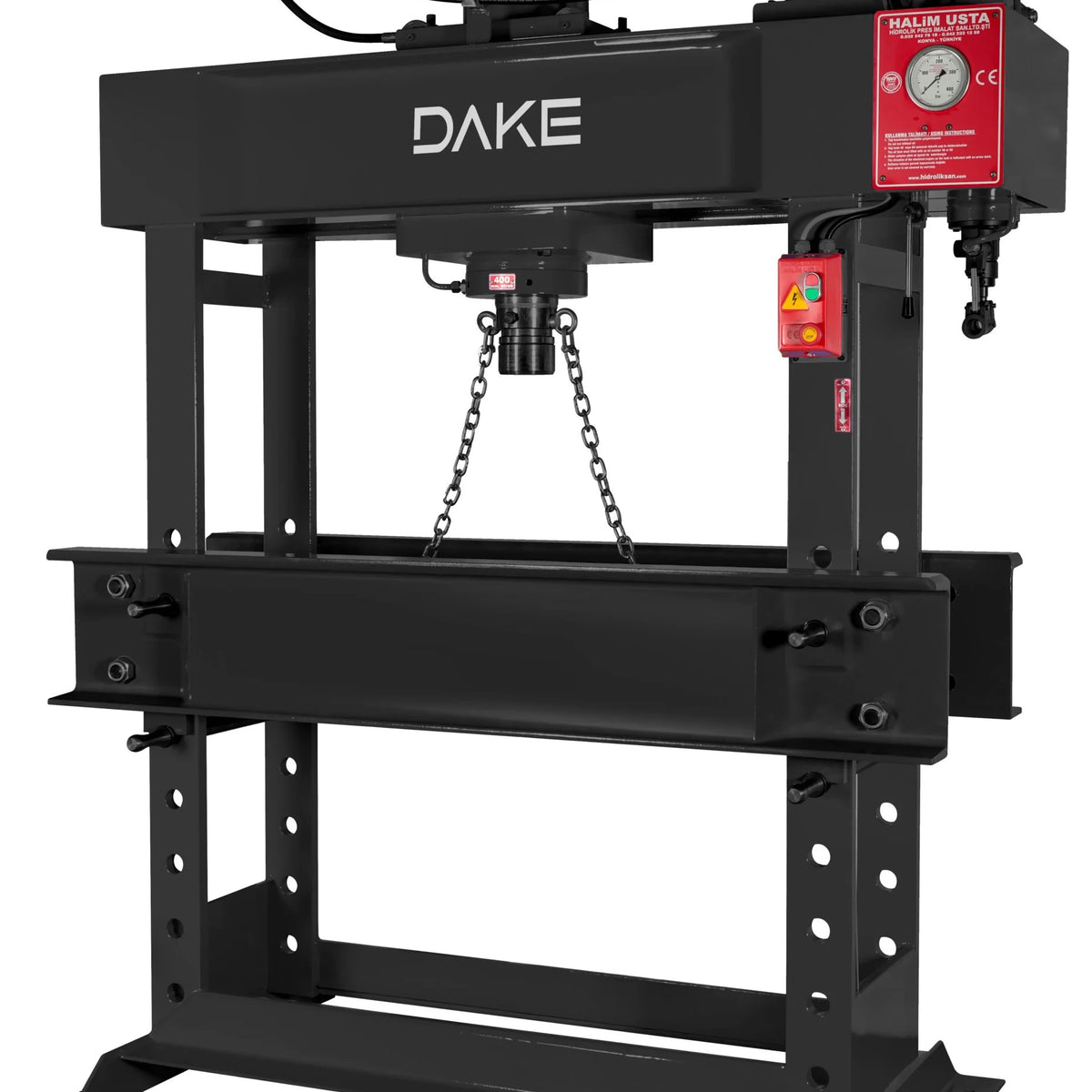 Dake EM-120 Heavy Duty Work Shop Press | 120 Ton