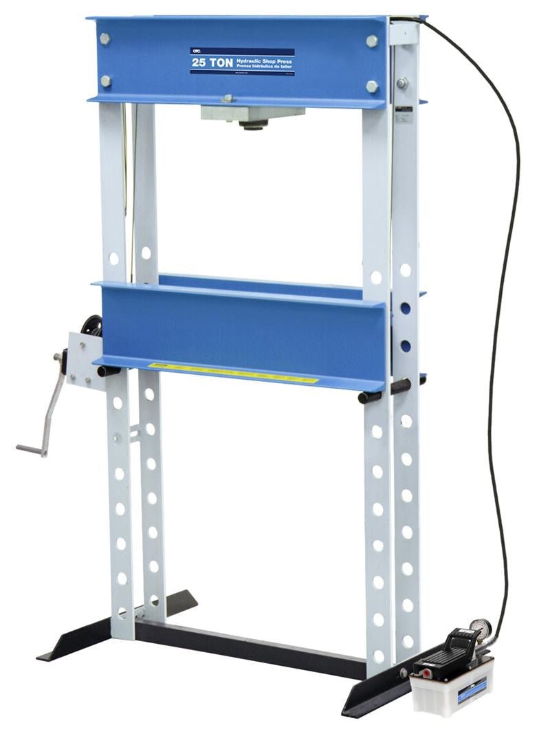 OTC 1834 25 Ton Shop Press - 6 1/4" Stroke | Mile-X Equuipment