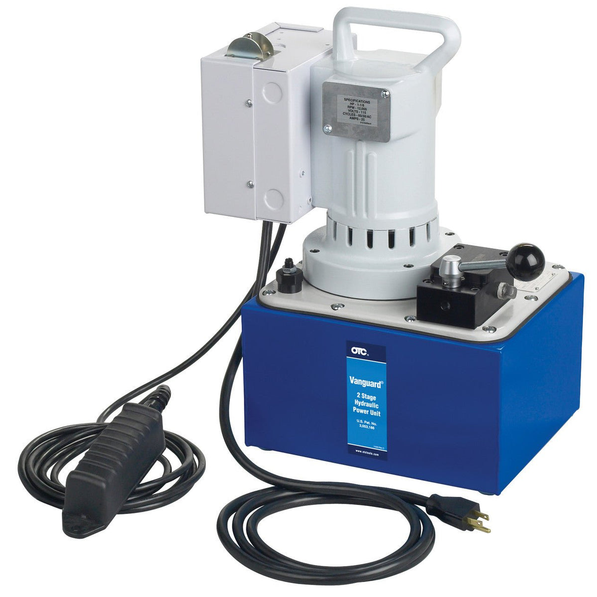 OTC 4062 Vanguard 2 stage Hydraulic Pump with 2 Position/ 3 Way Valve